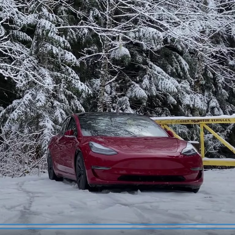 Tesla Model 3 Winter Efficiency – Infested With Humans